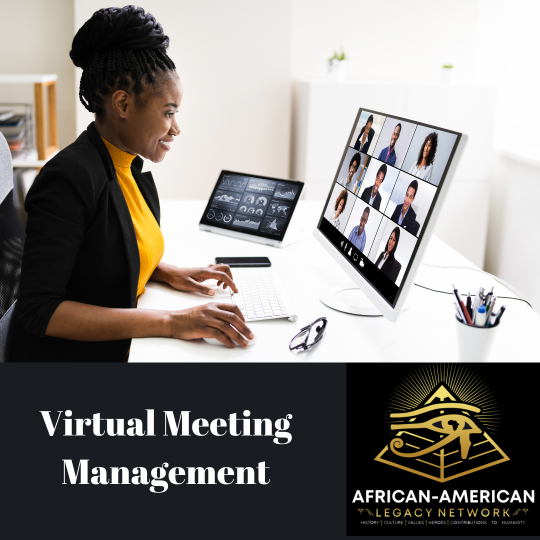 Virtual Meeting Management – AFRICAN-AMERICAN LEGACY NETWORK